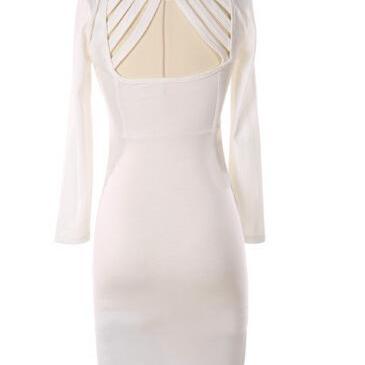 Backless Deep V-neck Sexy Dress on Luulla